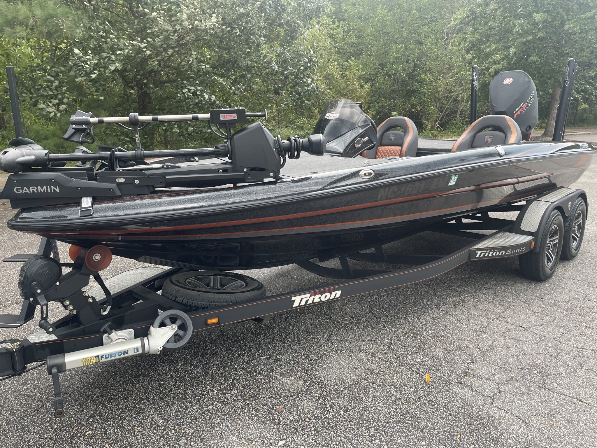 Triton Bass Boat For Sale - Jeffrey Davis Fishing
